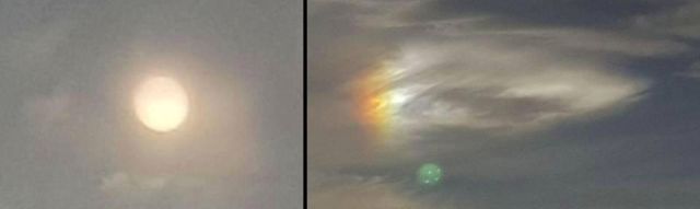 Strange sky phenomenon “mini sunset” photographed over Taupo, New Zealand