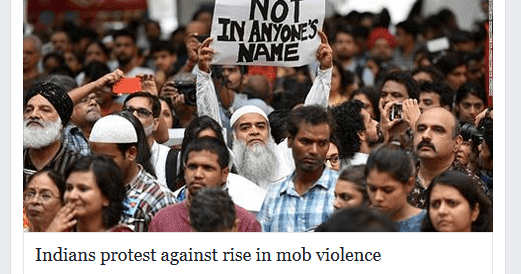 Indian Muslim Post: Massive protests against Hindutva Cow Terrorism