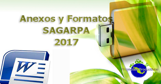 Anexos y Formatos SAGARPA 2017 | ProyAgro: Diseño y elaboración de ...