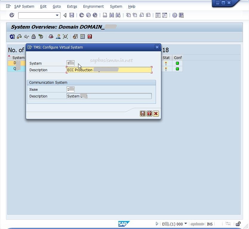 ERP systems: How To Configure SAP Transport Route Tcode STMS