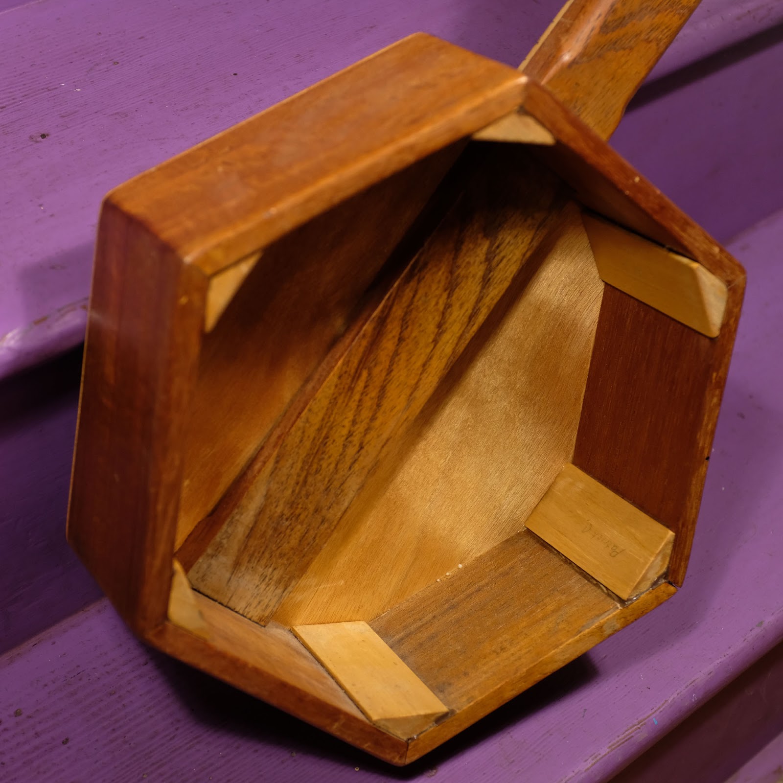 2000s Homemade "Box" Fretless Banjo