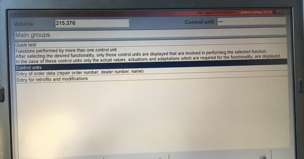 OBD2 Diagnostic Tool Online: Xentry Developer mode delete ABC dash ...