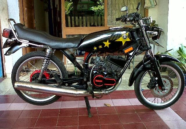 Modifikasi Yamaha RX King Standar Minimalis