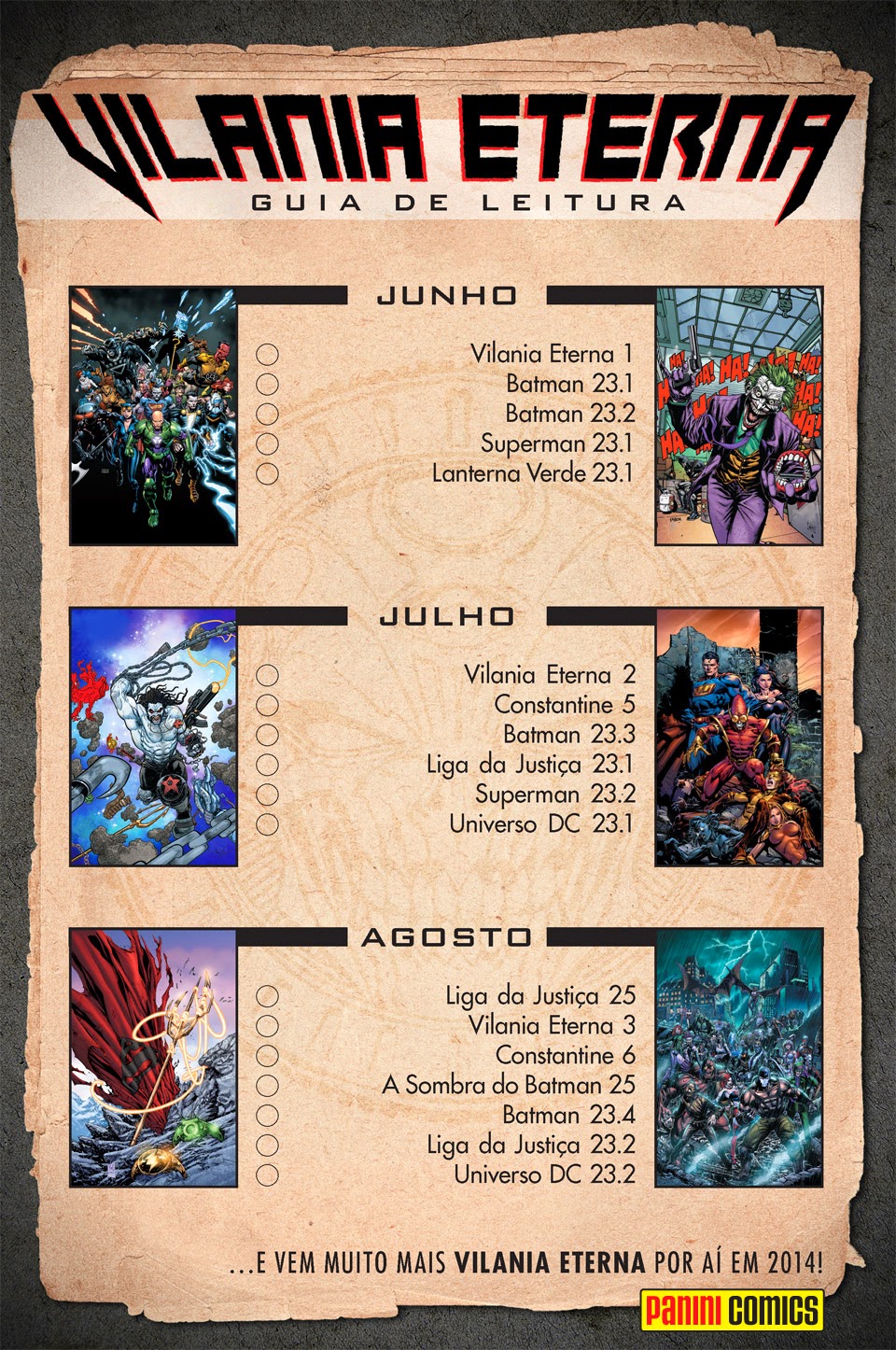 Cumbucão: Vilania Eterna | Panini divulga cronograma de publicação da saga