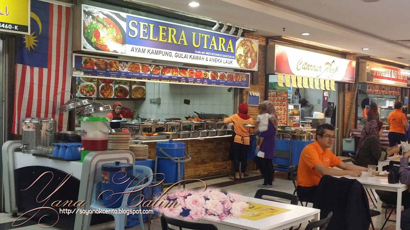 Makan-makan di Anggerik Mall