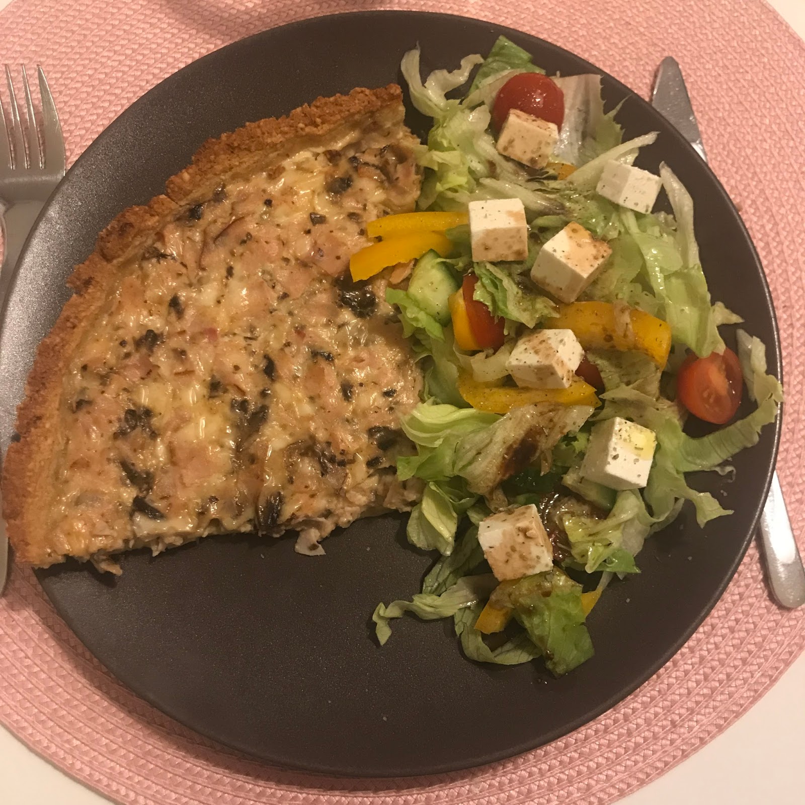 Viktorias viktväktarrecept: Paj med ost och kalkon