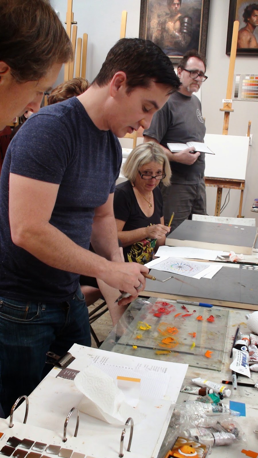 Kline Academy of Fine Art Blog: Graydon Parrish Finally at Kline Academy!!