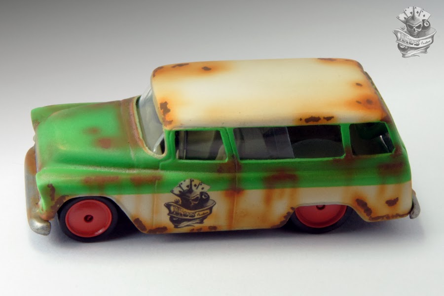 HWCustom: Hot Wheels Chevy Panel 1955