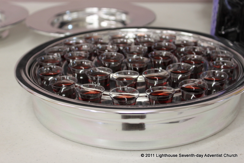 Lighthouse 7th Day Adventist Church in GP, Alberta: Communion: Foot ...