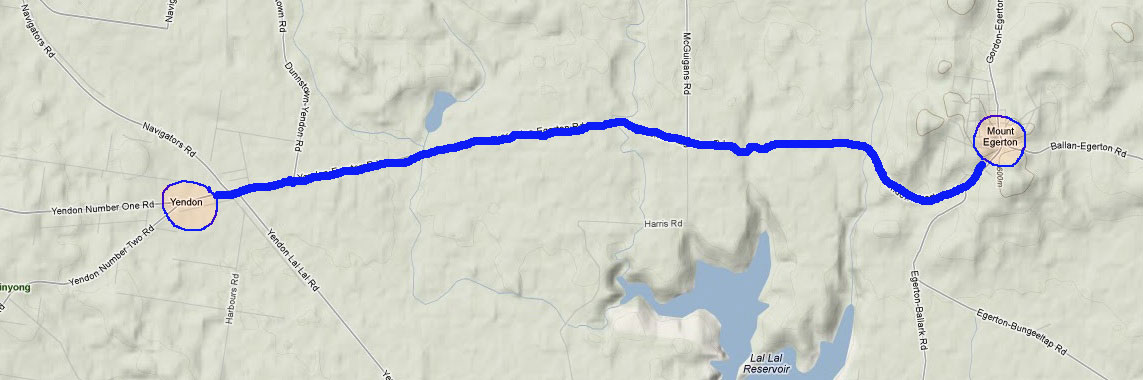 a bit of everything: Road Trip (Mt Egerton to Yendon)