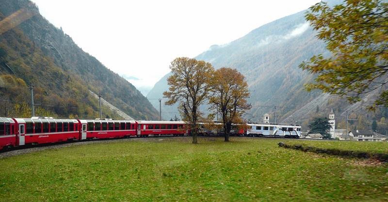 Brusio Spiral Viaduct, Switzerland