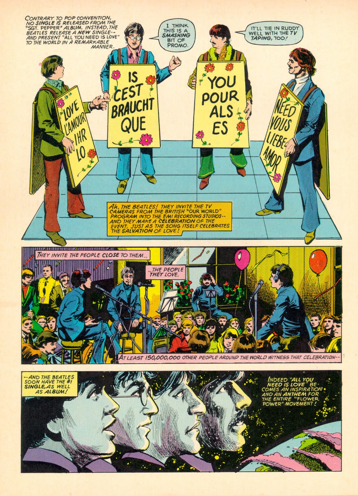 York Beatles Appreciation Society: Comic Book Beatles