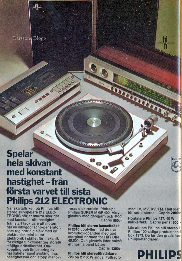 Herr Larsson: Philips 212 Electronic