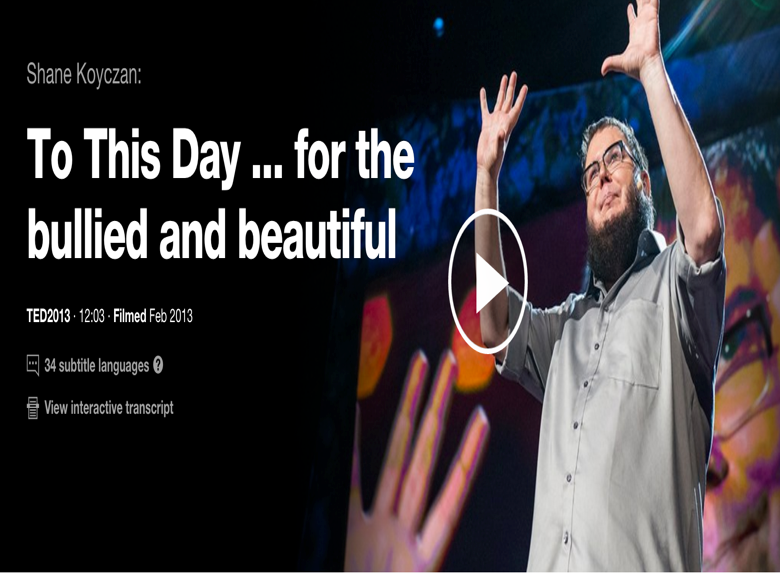 Educational Technology: 7 Must Watch TED Talks on Bullying - Kang Khoe