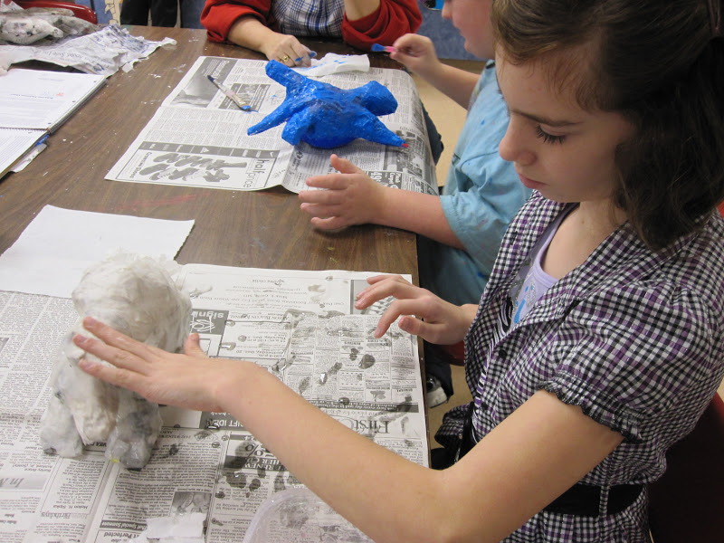 Lake and Hartville Elementary Art: Oaxacan Animals in Paper Mache' 5th ...