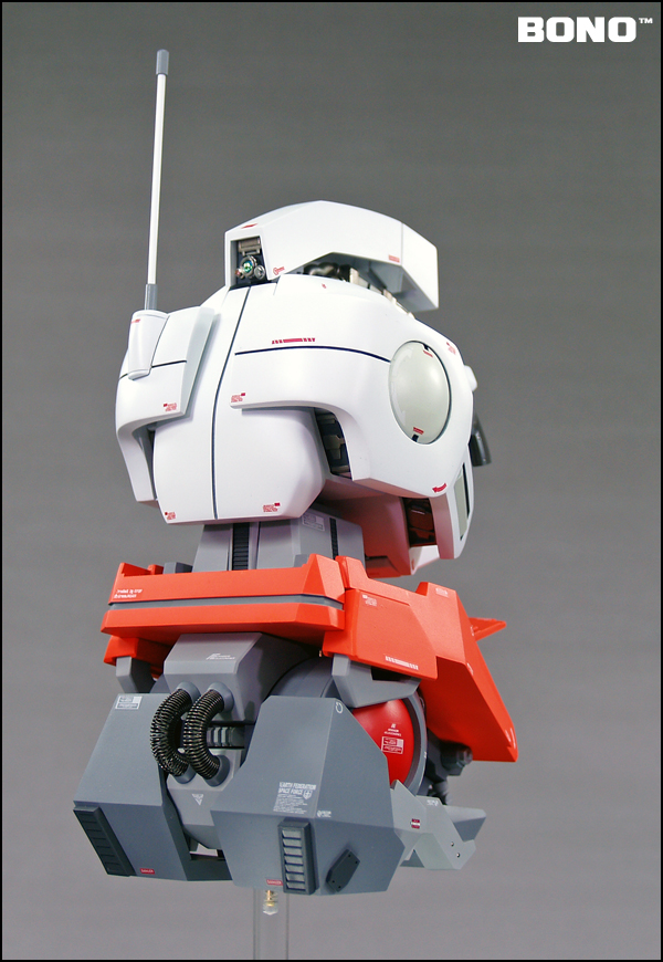 GUNDAM GUY: 1/35 Scale RGM-79 Powered GM Head - Scratch Build