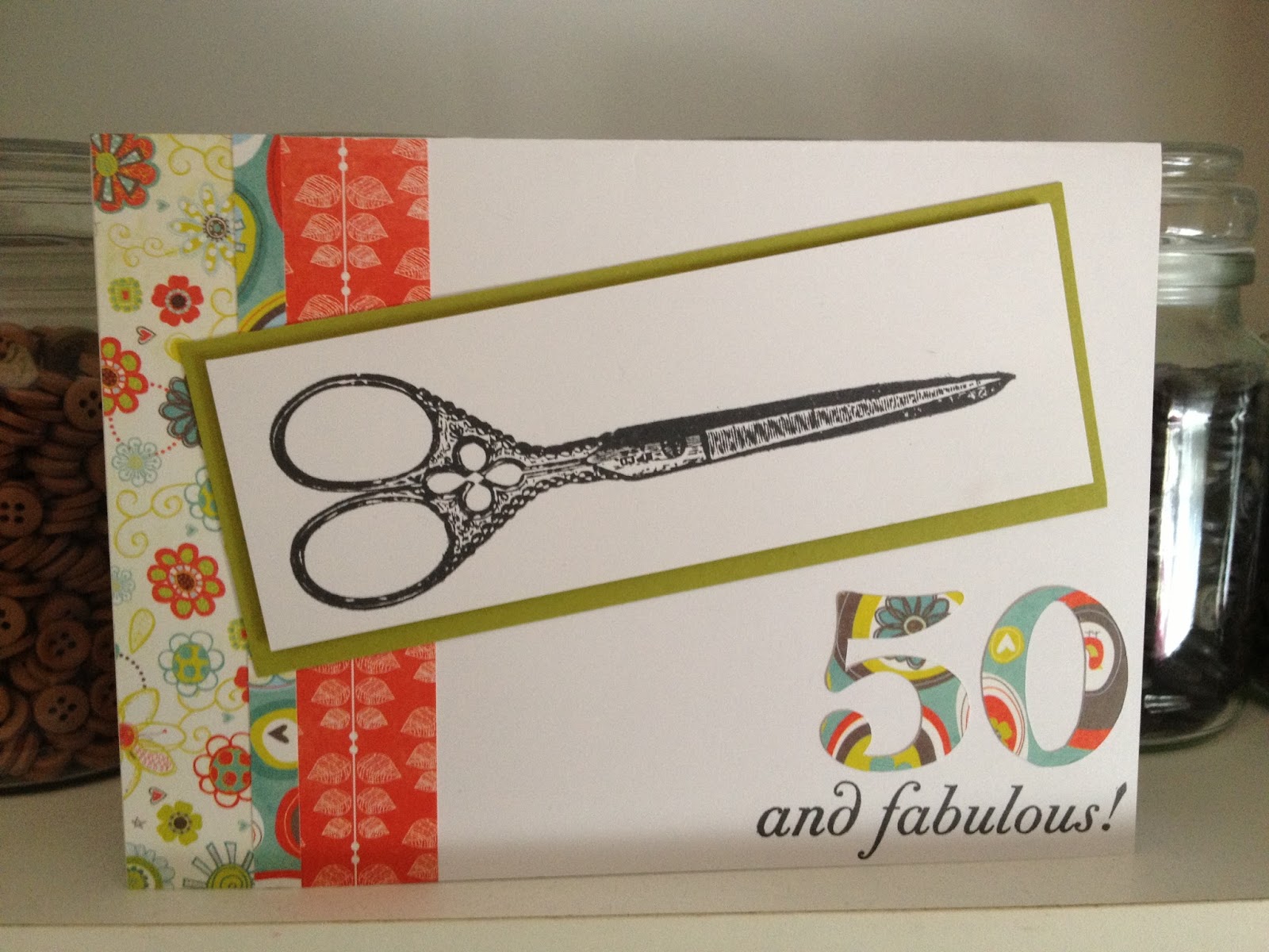 2create and inspire: Hairdresser's Birthday Card.......