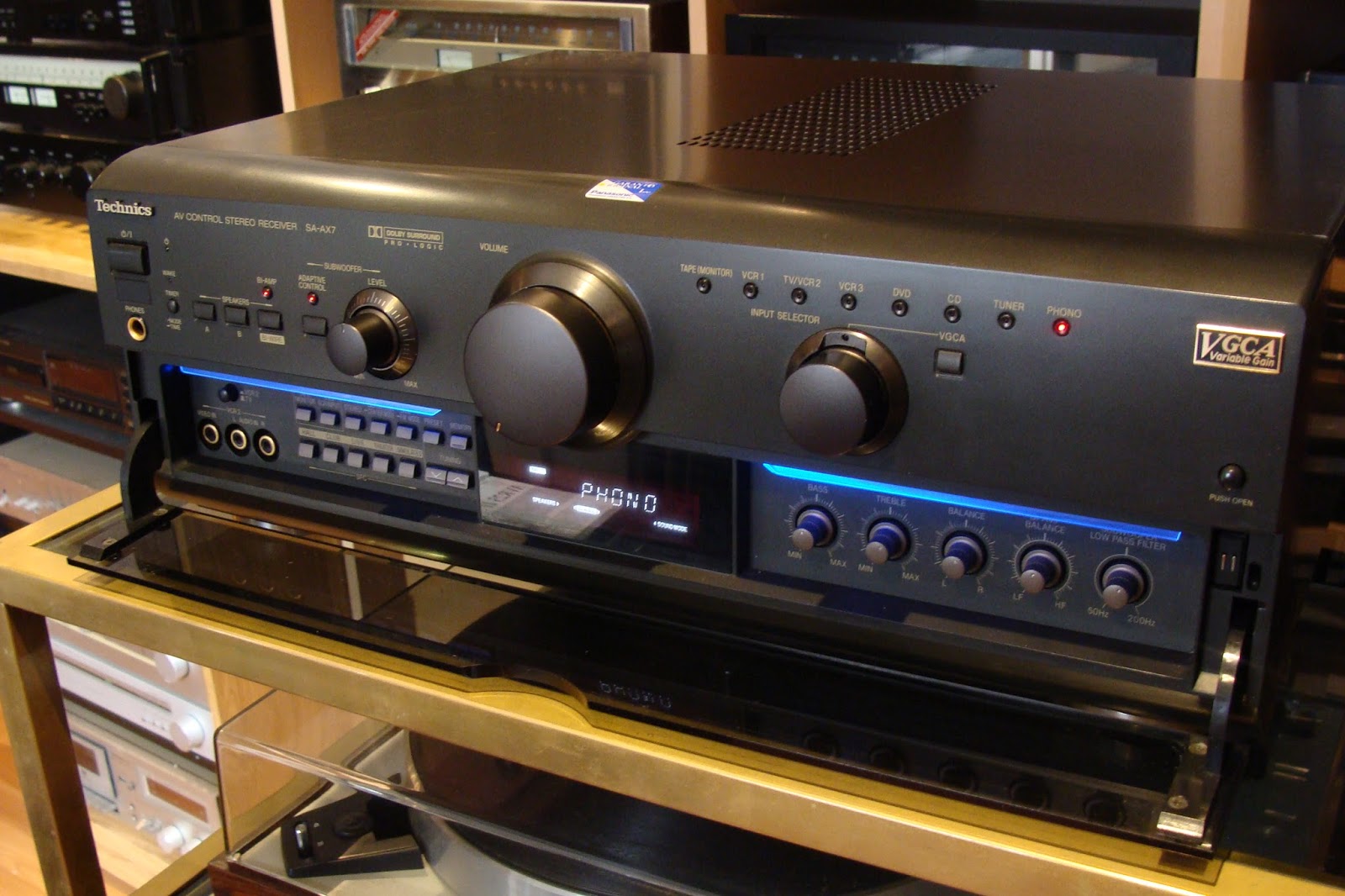 AUDIOGASTY: Sintoamplificador Technics SA-AX7