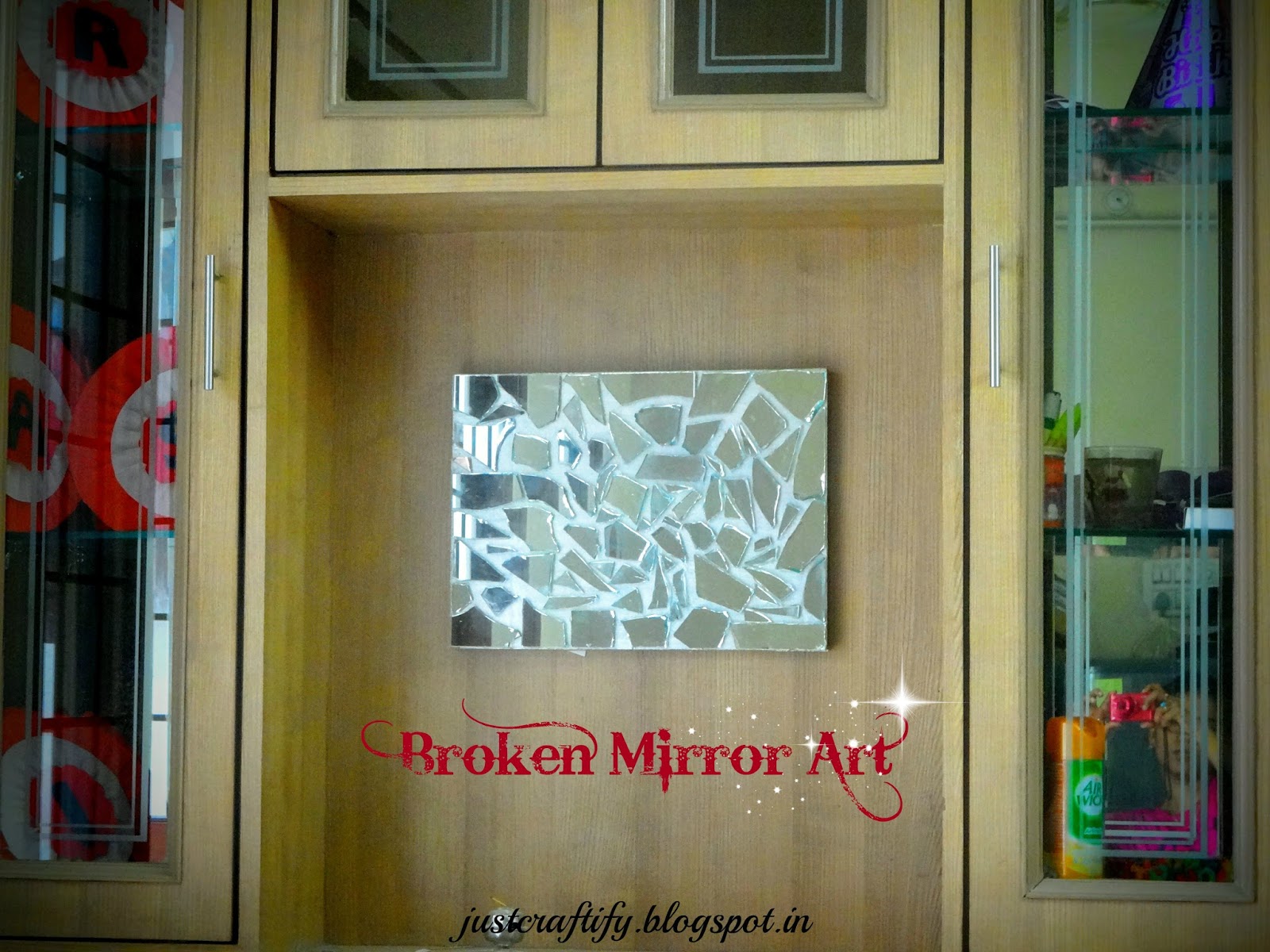 Just Craftify.!!: Broken Mirror Art