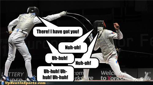 Sassy fencer: funny fencing dictionary