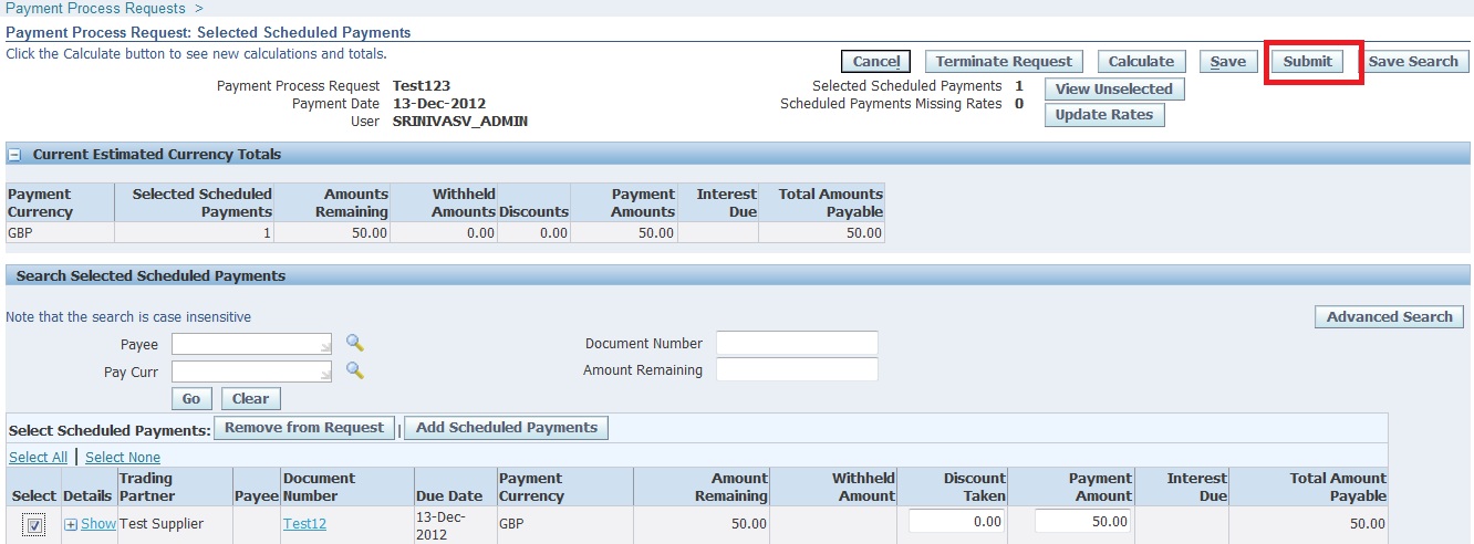 Batch Payment | Oracle Techno & Functional