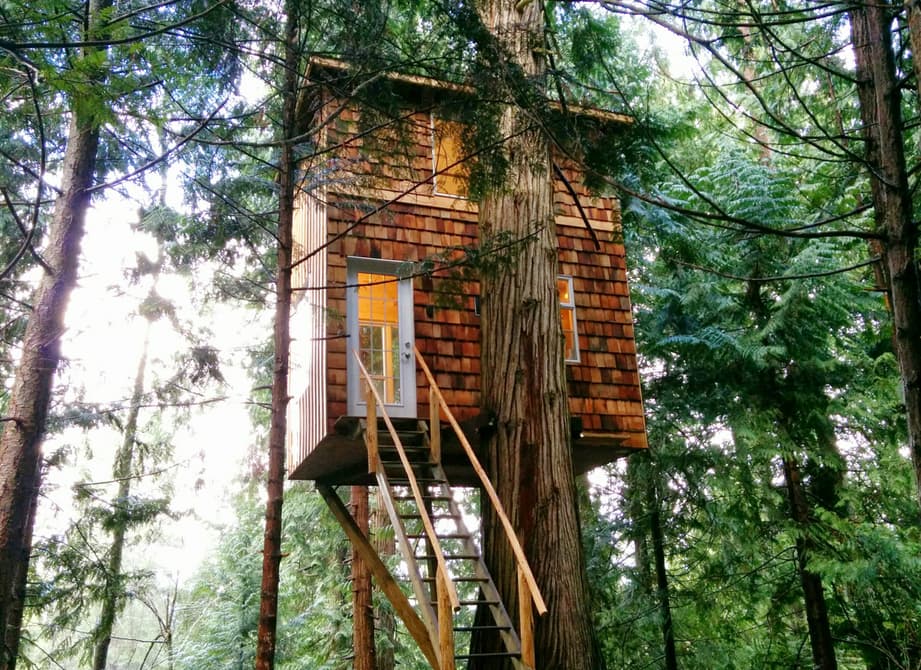 A $8,500 Tiny Treehouse [ TINY HOUSE TOWN ]