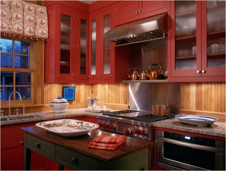 Key Interiors by Shinay: Red Kitchen Ideas