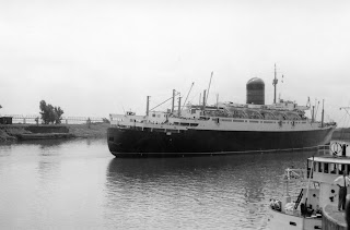 Volker's Photo Blog: Saxonia, the ship (1954-62)