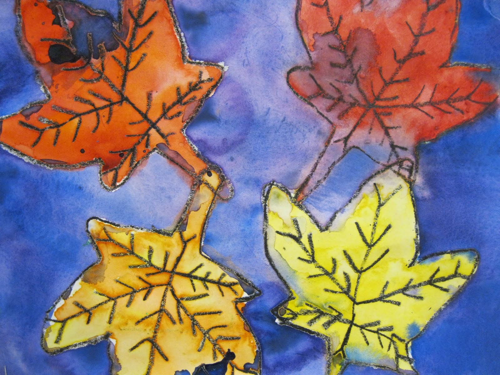 The Art of Creativity: Warm and Cool Leaves