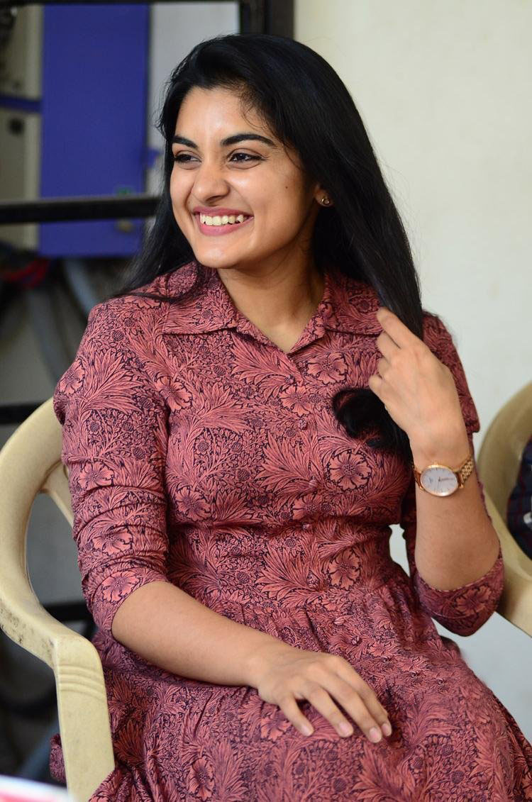 Actress Niveda Thomas Stills At 118 Movie Success Celebrations