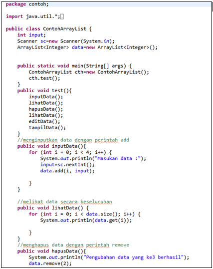Belajar Java: ArrayList