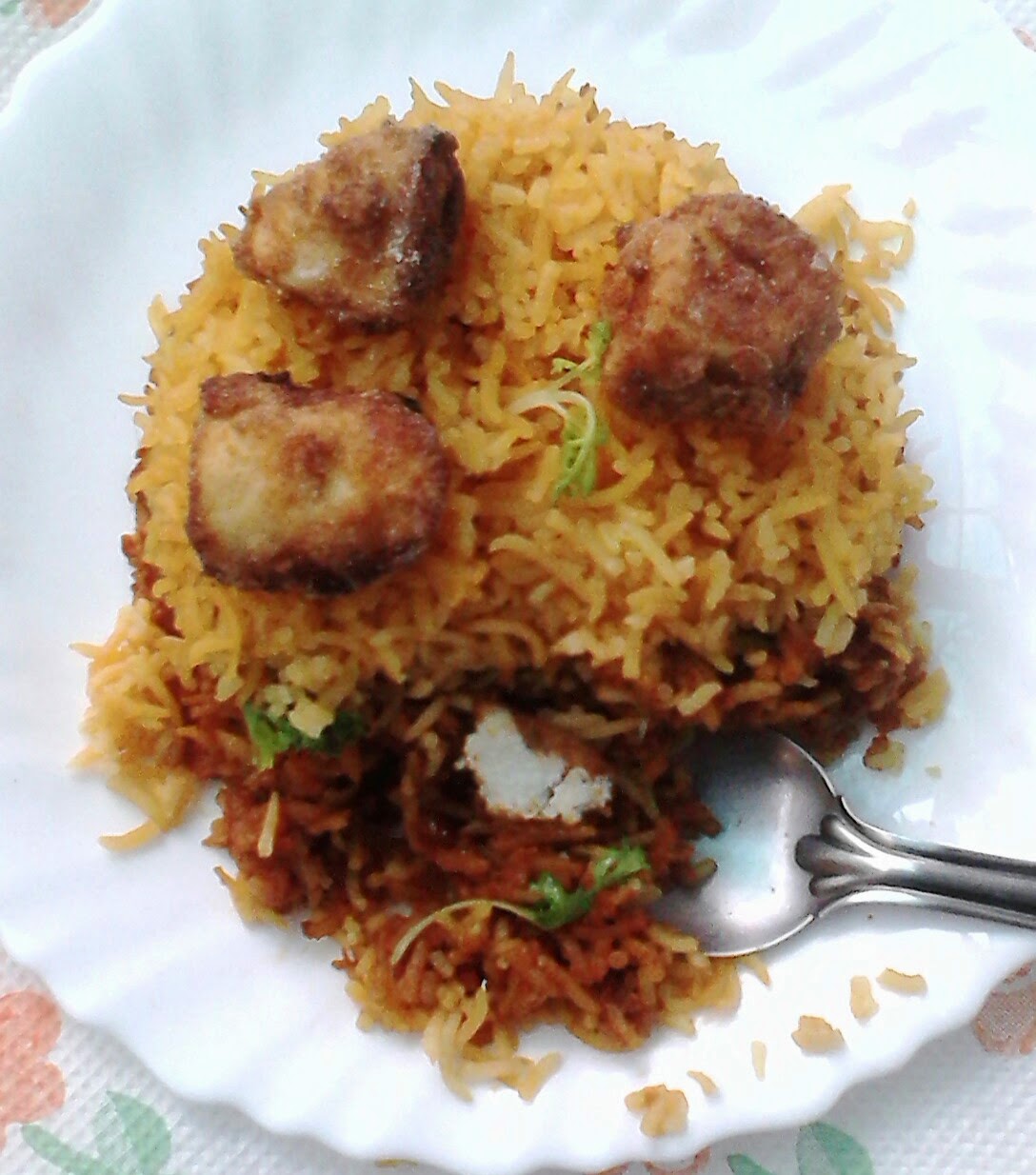 Shweta's food on mood: KFC style veg rice bowl