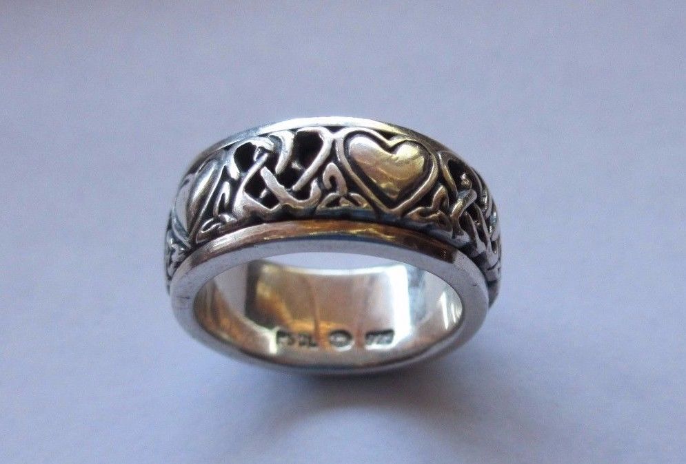 SUZI Q'S ESTATE FINDS: Vintage Scottish Heart & Celtic Knot Design ...