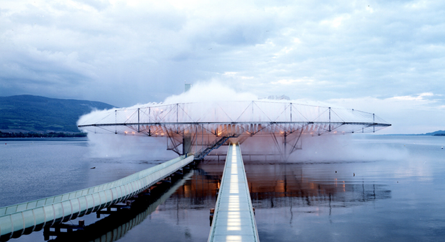 Contemporary European Architecture: The Blur Building: A Contrived ...