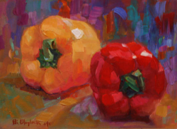 Daily Paintings By Elizabeth Blaylock, American Impressionist: RED AND ...