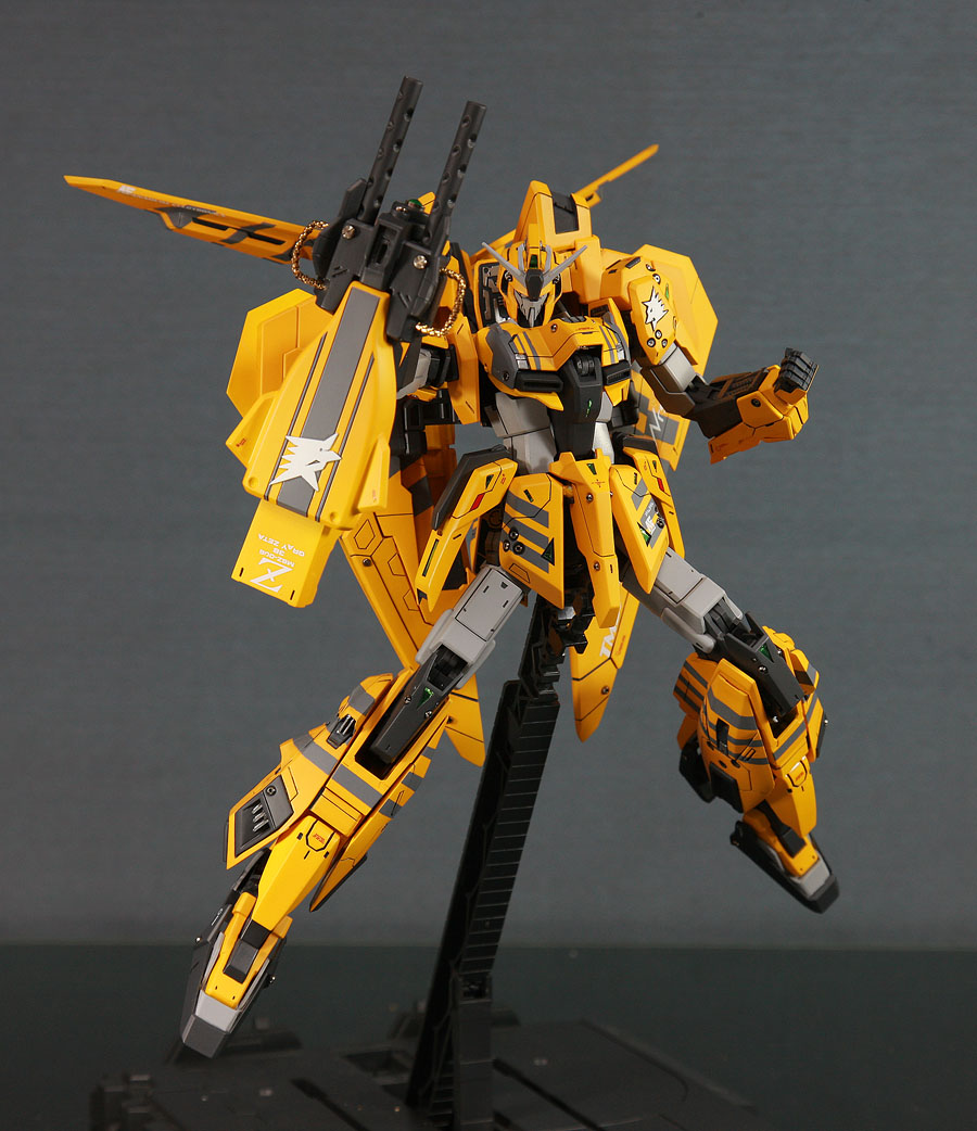 GUNDAM GUY: NG 1/100 Gray Zeta Evolve 9 - Painted Build