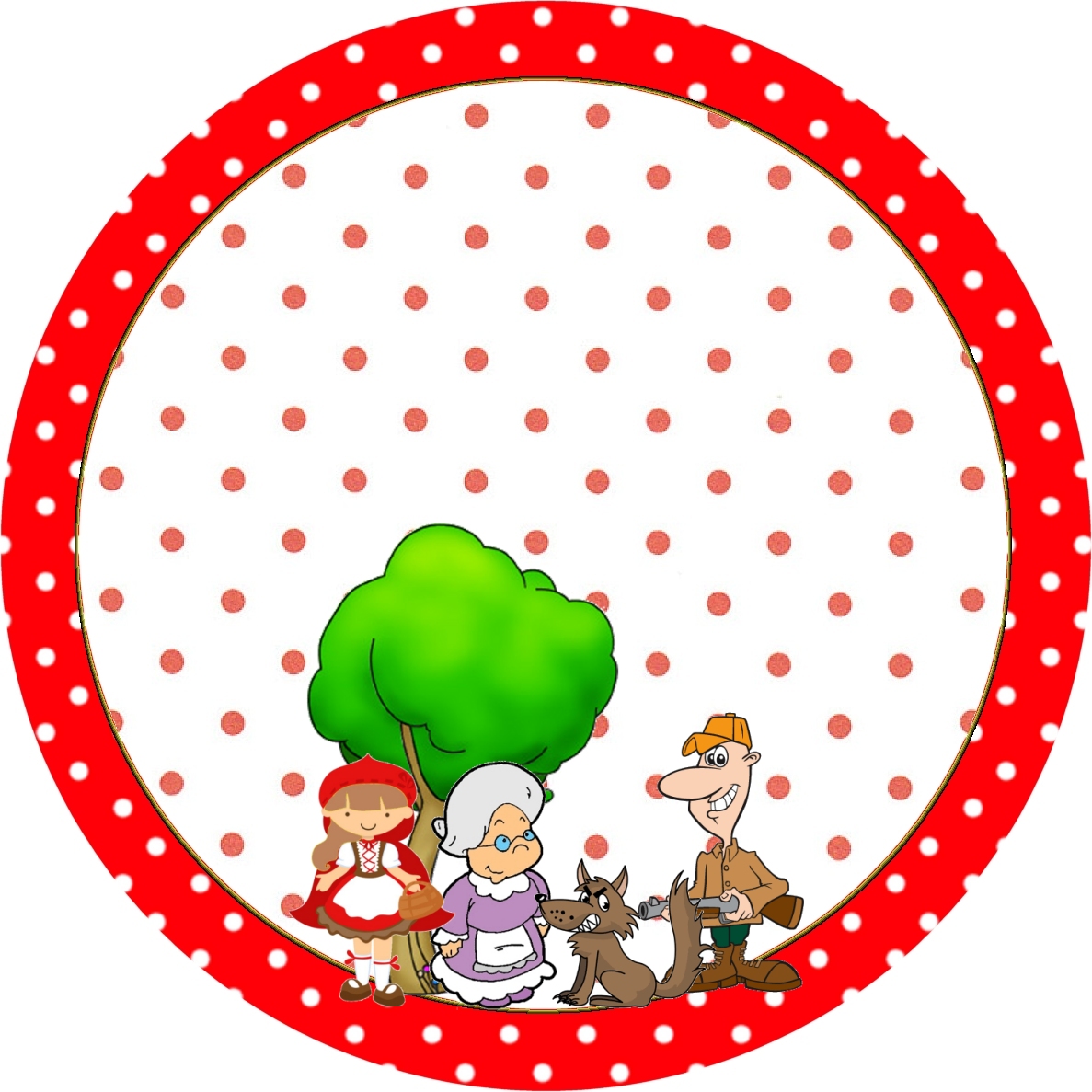 Little Red Riding Hood Party: Free Printable Candy Buffet Labels. - Oh ...