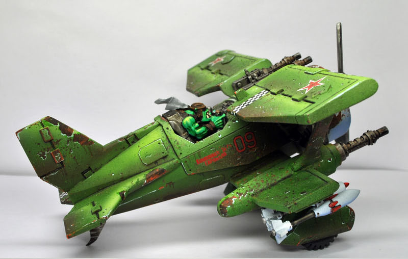 Battleground Hobbies: Warhammer 40k: Da Green Baron Fighta Bomma