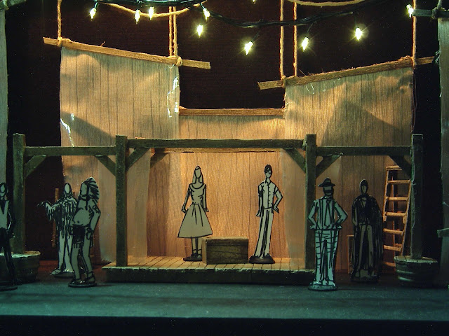 Lance Cardinal Creations: THE FANTASTICKS - SET DESIGN MODEL