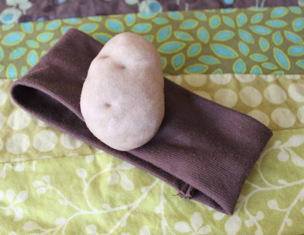 our homegrown spud: sack-o-spuds