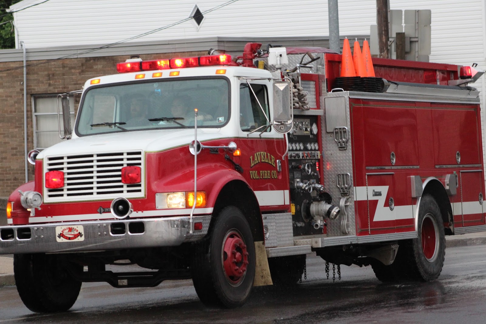 Friendship Fire Company Kicks Off Block Party with Fire Truck Parade