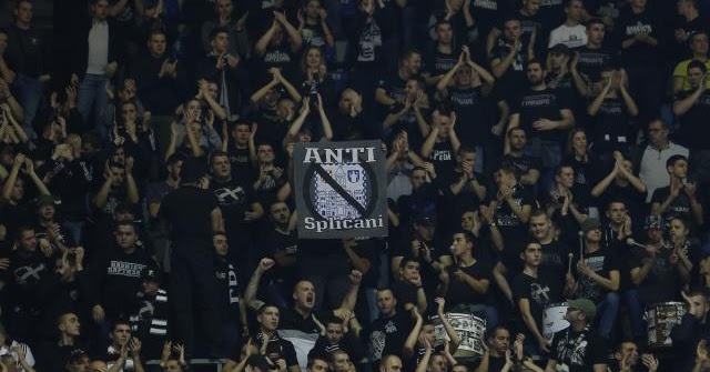 podela navijaca partizana