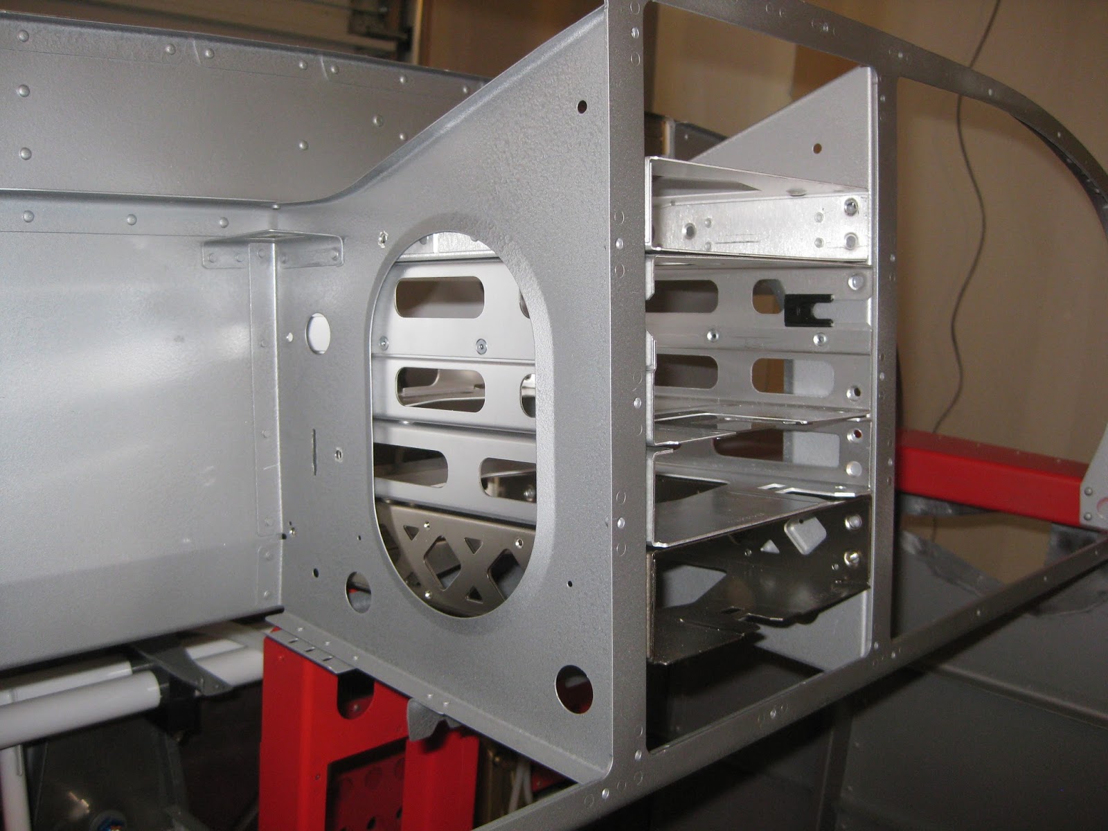 E's Van's RV-14A: Avionics: Garmin center stack trays fitted and EIS ...