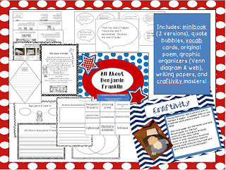 TpT and a Ben Franklin FREEBIE! - first grade pizzazz