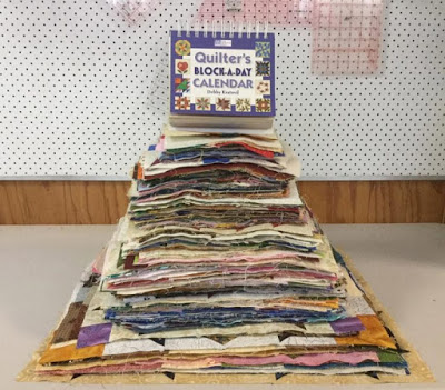 Quilter's Block a Day Calendar: Week 31 and FREE pattern