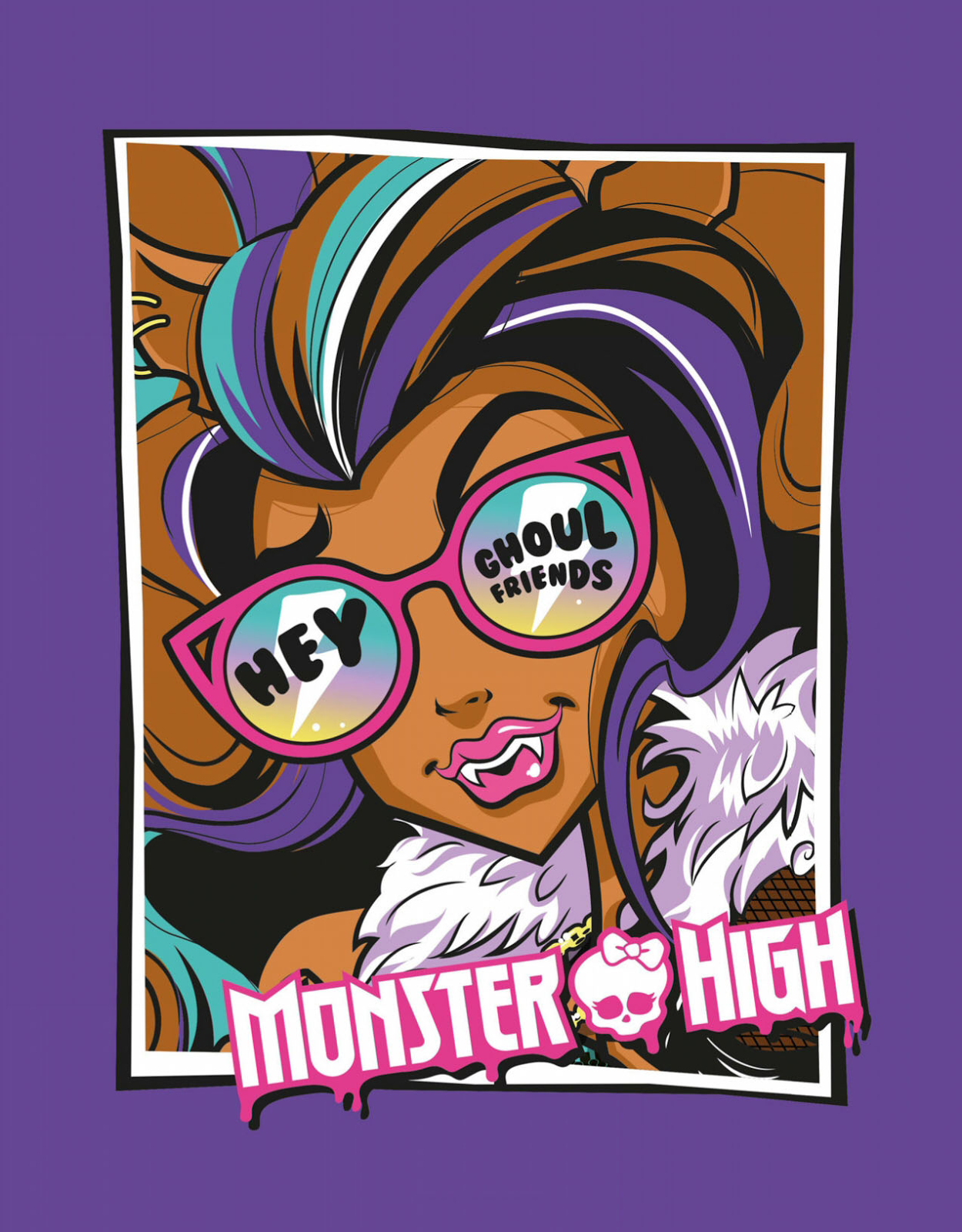 Monster High-Pretty : Poster de Clawdeen Wolf How Do You Boo?