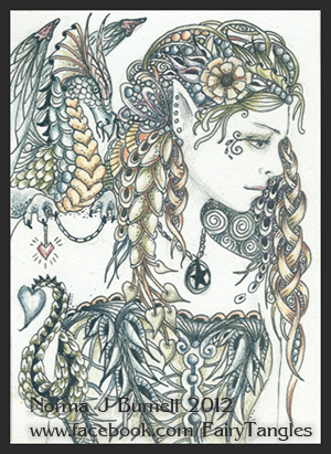 Fairy Tangles: Ember