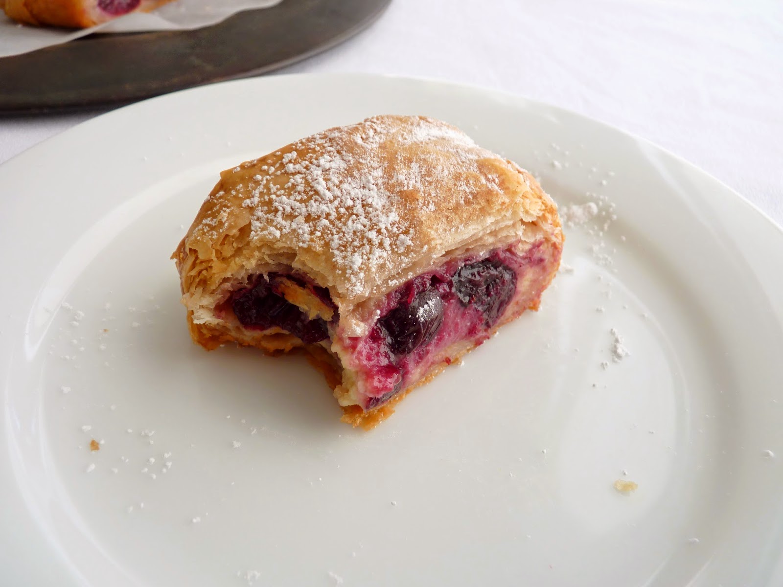 :pastry studio: Cherry & Cream Phyllo Strudel