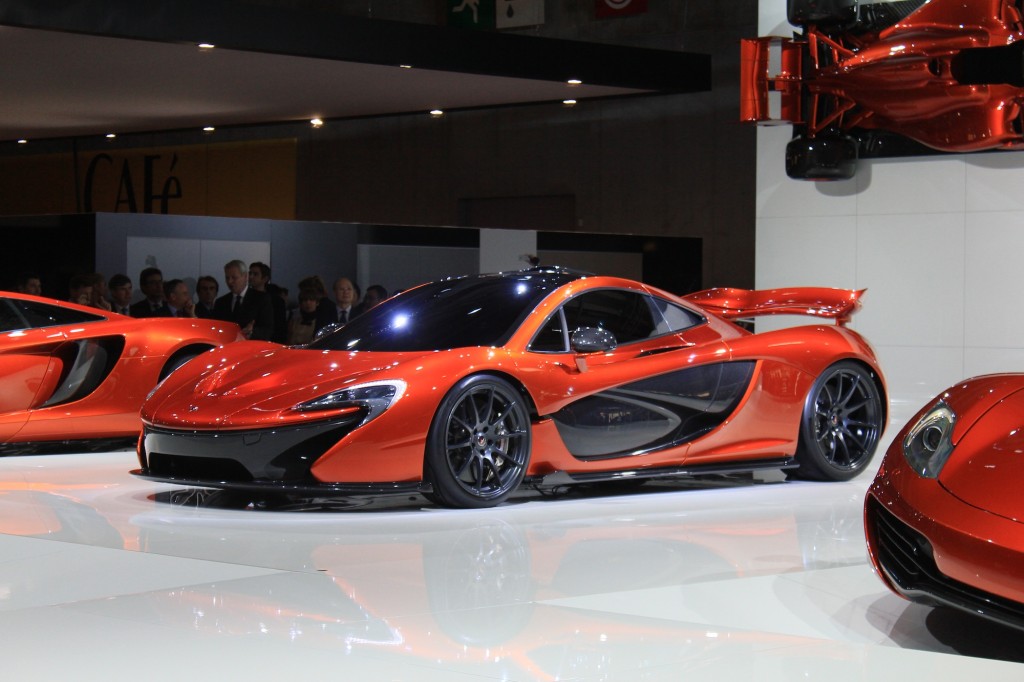 McLaren P1 Supercar: First Specs And Live Photos