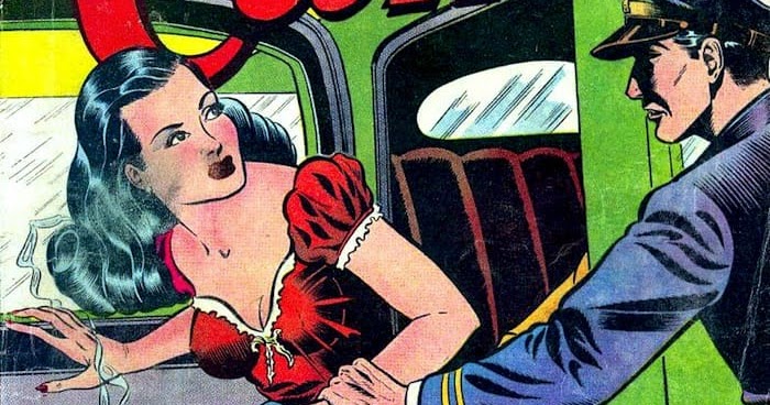 Inside Crime #3 - Wally Wood art - Pencil Ink